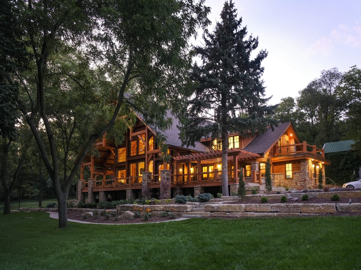Timber Frame Mansion