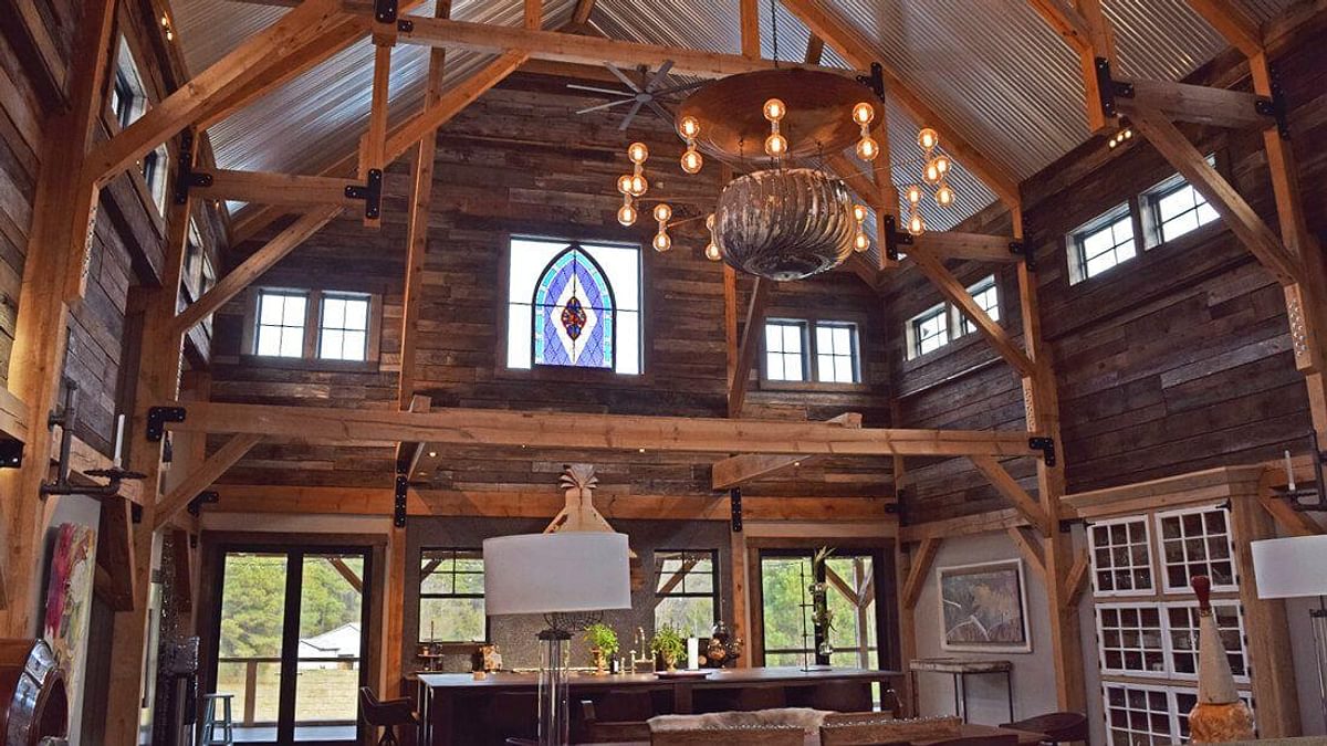 Western Rustic Barns Homes