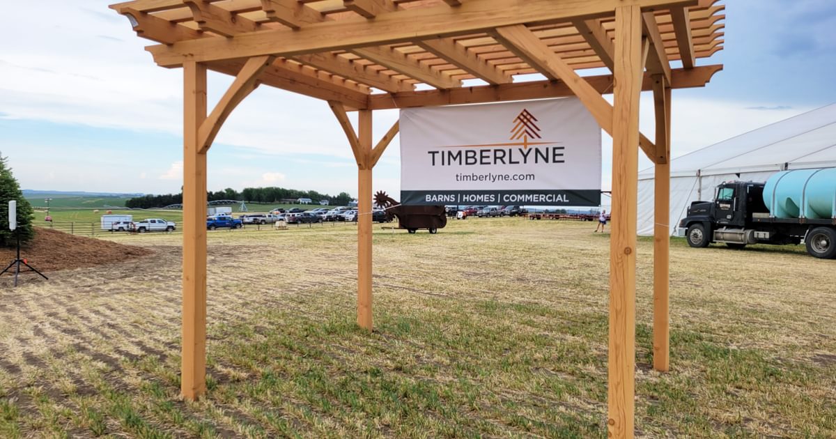 Timberlyne | Timberlyne Donates Pergola to Nebraska Cattlemen’s Ball…