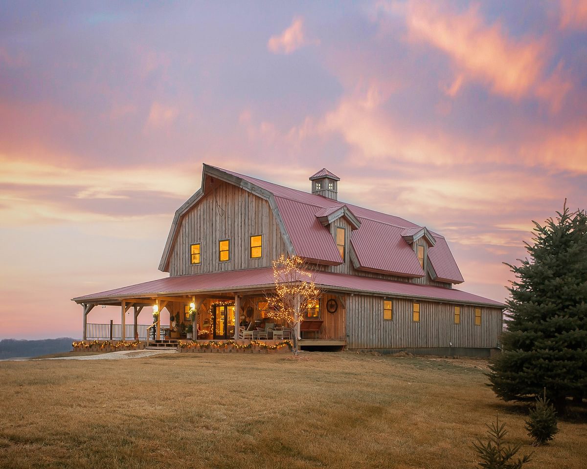 Gambrel Roof Barn Home Kit